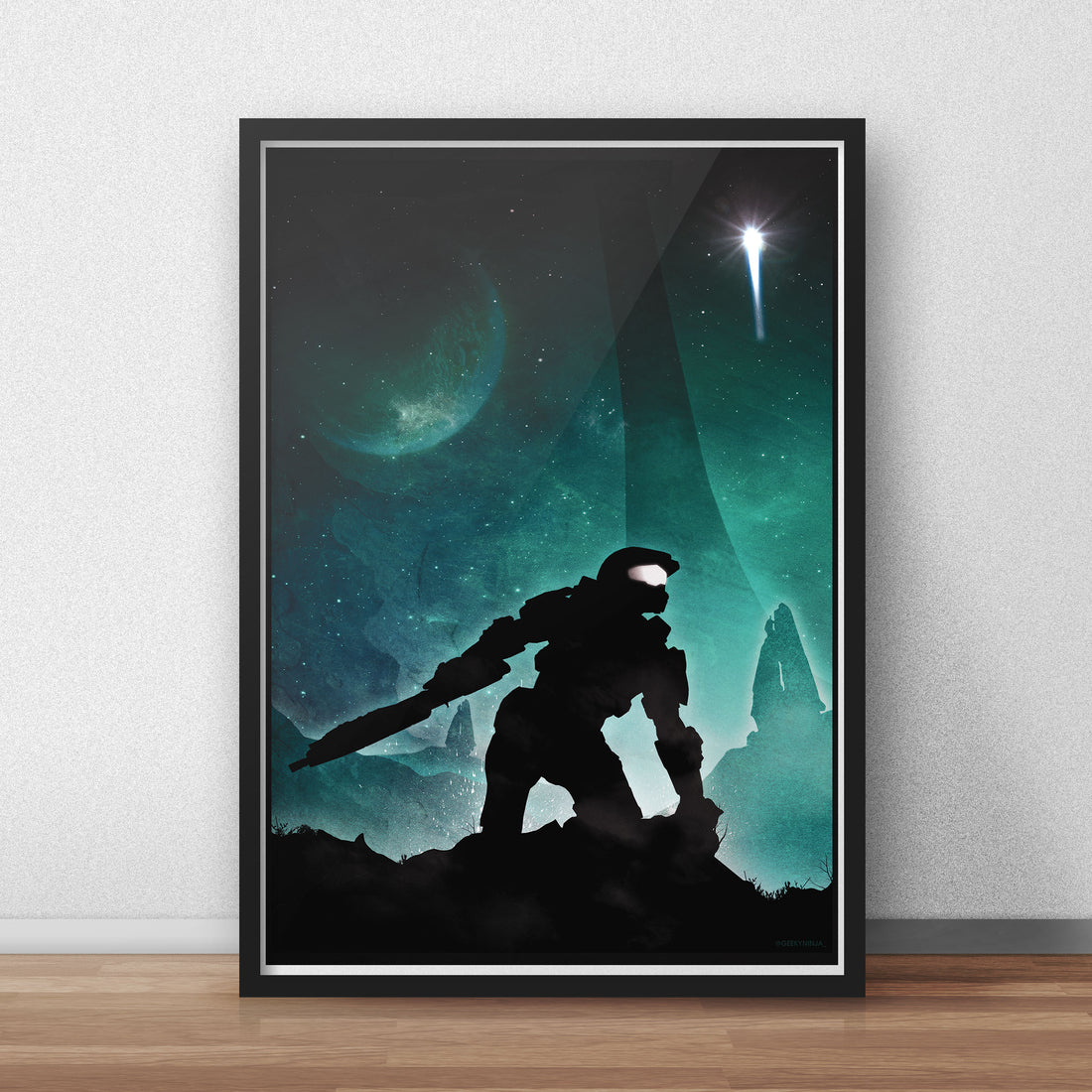 Halo - Video Game Wall Art – Geeky Ninja