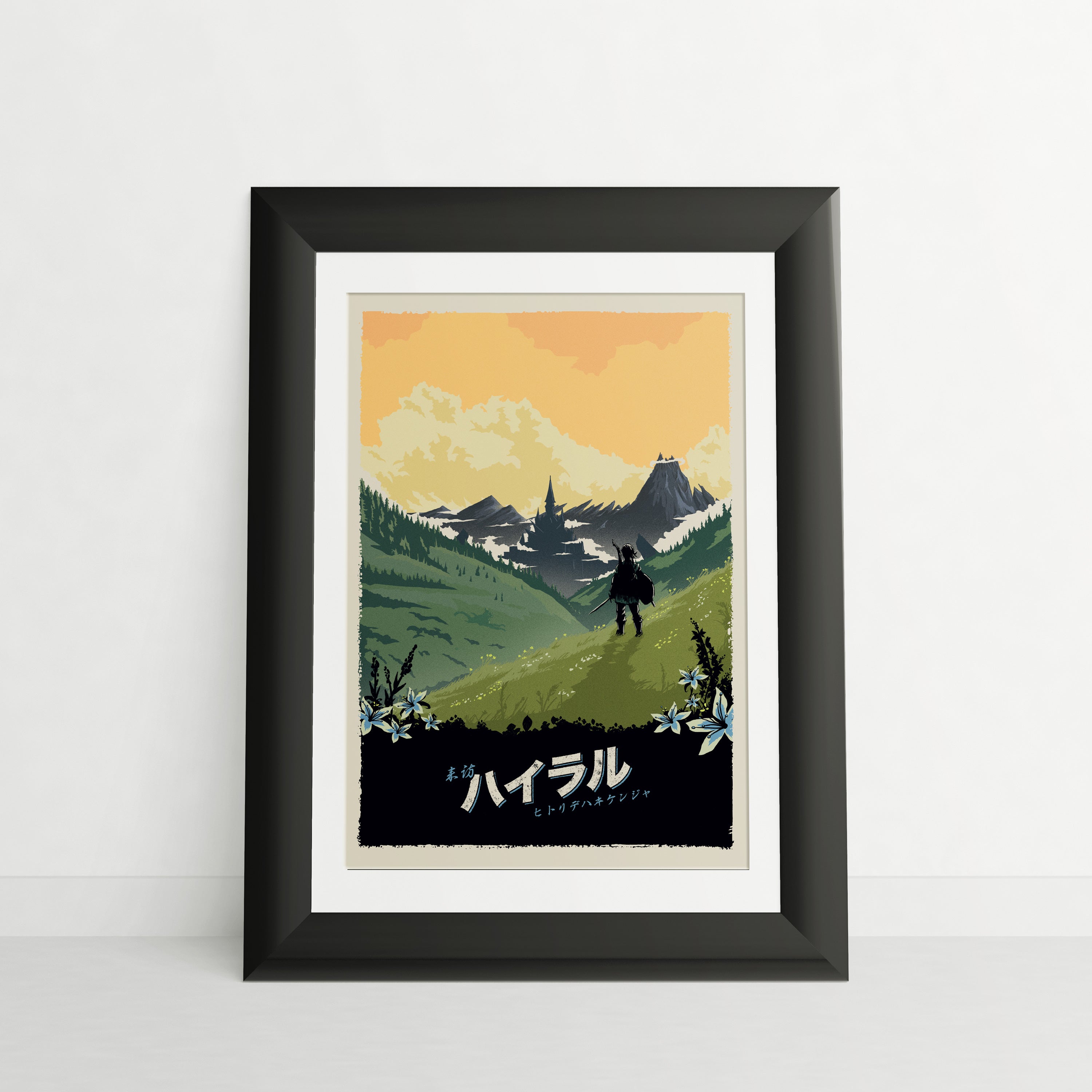 Hyrule Travel Poster [Japanese Variant] - Vintage Travel Poster Art ...